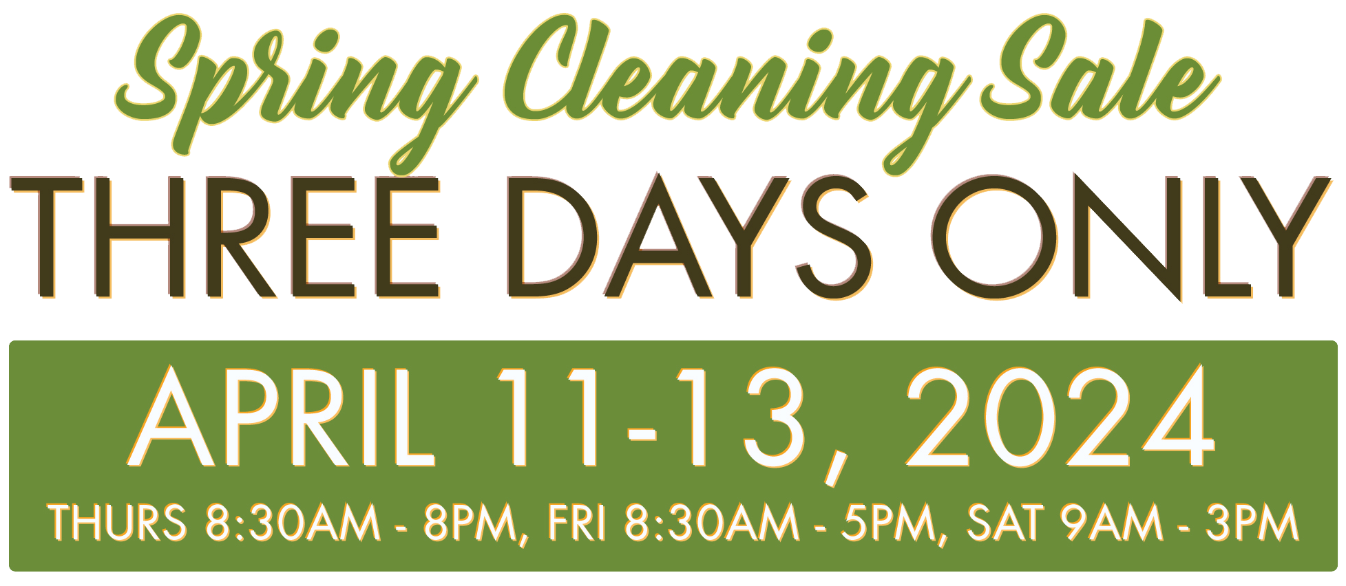 Spring Cleaning Sale - Hallman Motors Limited