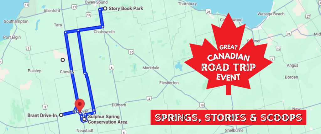 Great Canadian Road Trip #1 - Springs, Stories & Scoops - Hallman ...